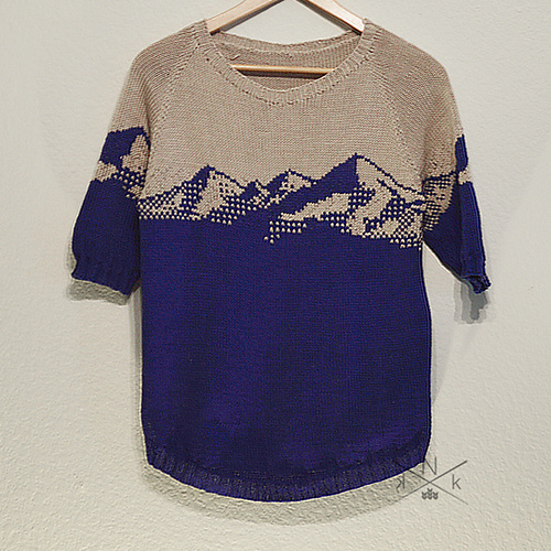Ravelry: Mountain Range Sweater pattern by Natalie Meredith