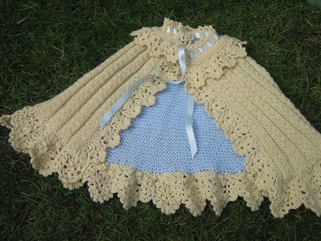 Ravelry: Baby's Cape pattern by Weldons