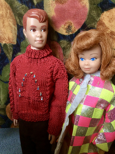 Ravelry: 1:6th scale Celyn Jumpers pattern by Frances Powell