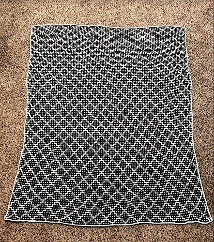 Mosaic Blanket : r/knitting