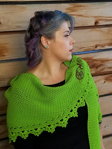 Ravelry: Black Raspberry Shawl, Shawlette, Scarf pattern by Darleen Hopkins