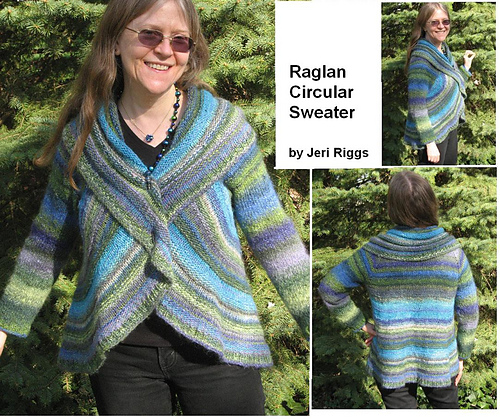 Ravelry: Raglan Circular Sweater pattern by Jeri Riggs