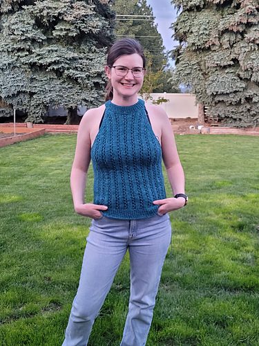 Ravelry: Riptide Halter pattern by Jennifer Shiels Toland