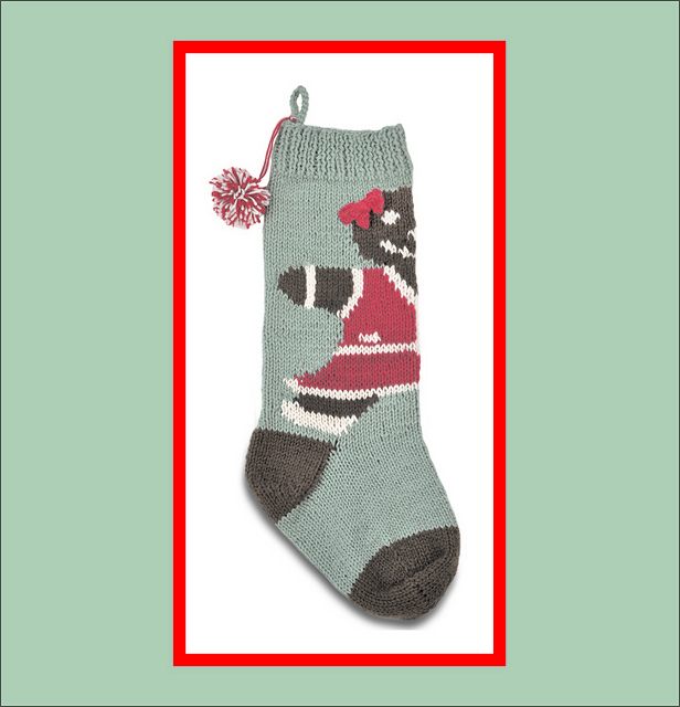 Ravelry: The Gingerbread Girl Christmas Stocking pattern by Robin Denney