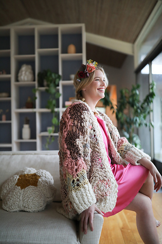 Ravelry: Garden Party Sweater pattern by Cheryl Kubat