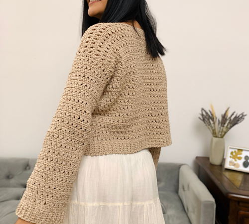 Ravelry: Crisscross stitch sweater pattern by Wannipa Yunker