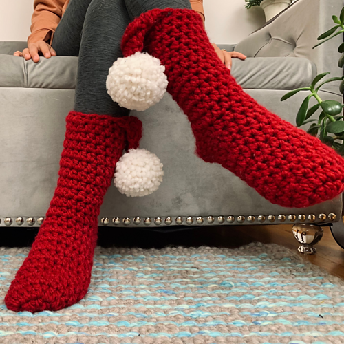 Ravelry: Christmas Slipper Stockings pattern by Wannipa Yunker
