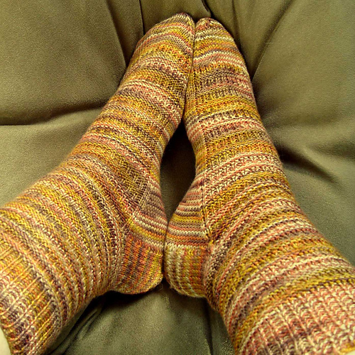 Ravelry: Oregon Tweed Socks pattern by Melissa Barton