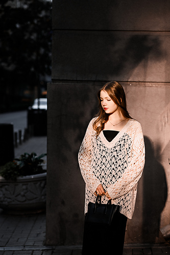 Ravelry: Mandry pullover pattern by Natalie Pelykh