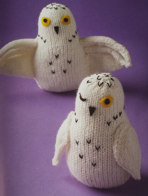 Ravelry: Snowy Owls bird pattern by Nicky Fijalkowska Stewart