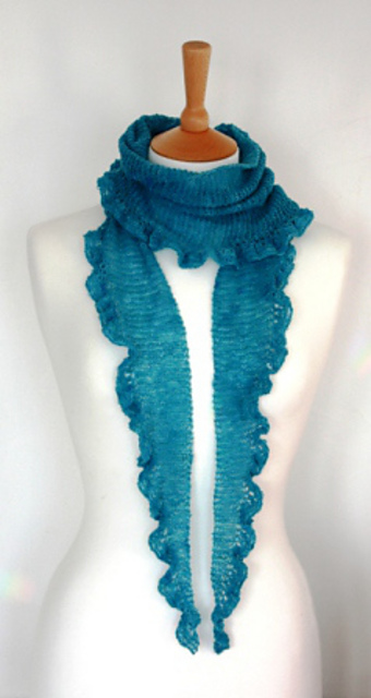 Ravelry: Ruffle Shawl pattern by Joy McMillan