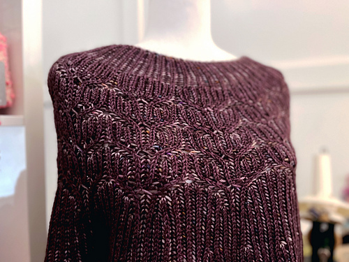 Ravelry: Sizzle Pop Sweater pattern by Lesley Anne Robinson