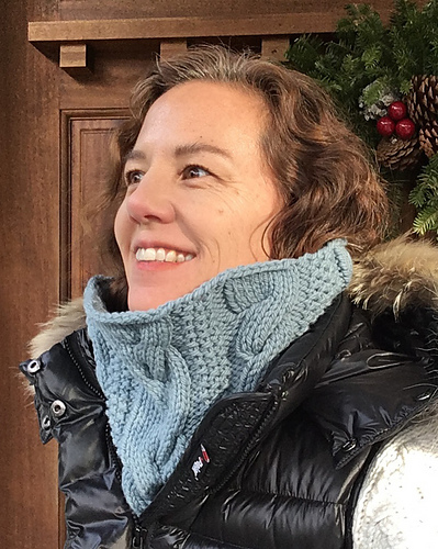 Ravelry: Cabled Sampler Cowl pattern by Angela Hahn