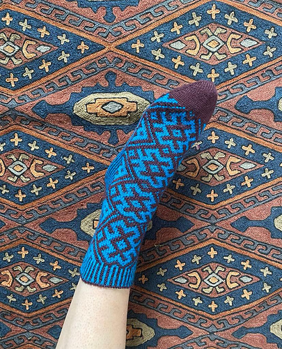 Ravelry: Kathmandu socks pattern by Dorota Morawiak-Lichota