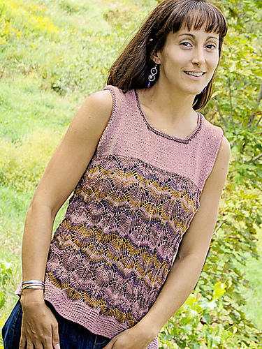 Ravelry: Twilight Tank pattern by Hélène Rush