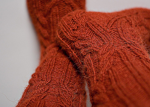 Ravelry: Log Cabin Socks pattern by Anne Woodbury