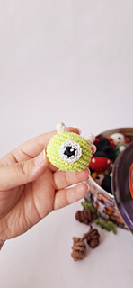 Ravelry: Mike Wazowski Monsters Inc. pattern by Paulina Contreras ...