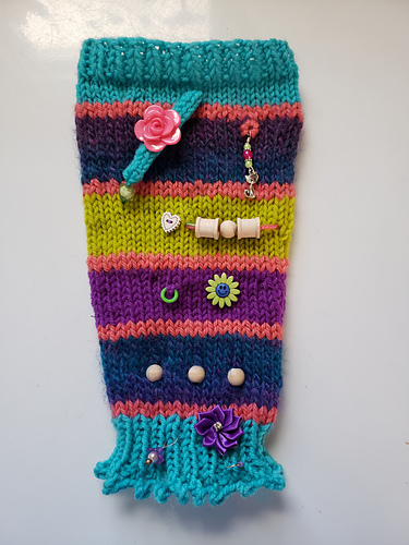 Ravelry: Fidget Sleeve pattern by bonnie bunny