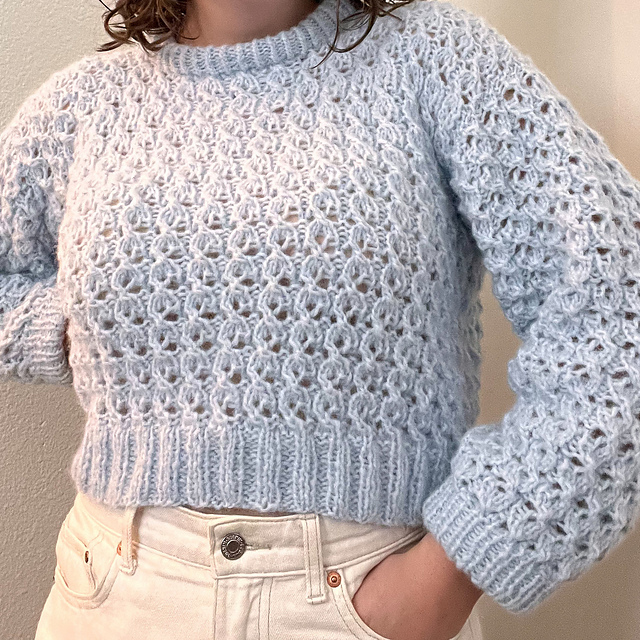 Ravelry: Bluebell Sweater pattern by Lillian Olson