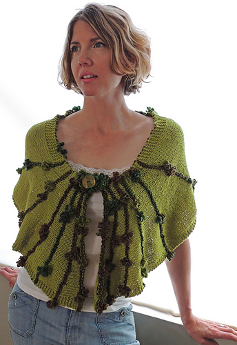 Ravelry: Jasmine Vine Wrap pattern by karinknits designs
