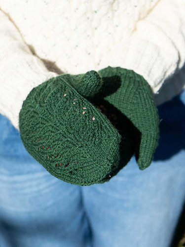 Ravelry: Grape Leaf Mittens pattern by Patty Lyons