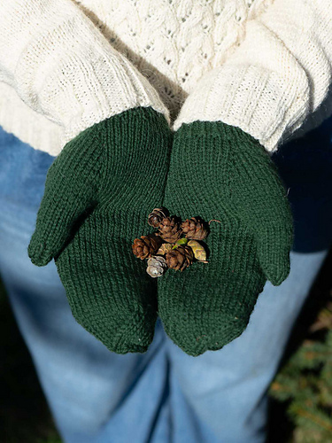 Ravelry: Grape Leaf Mittens pattern by Patty Lyons
