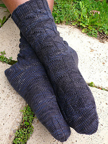 Ravelry: Spectator Sock pattern by Anne Hanson