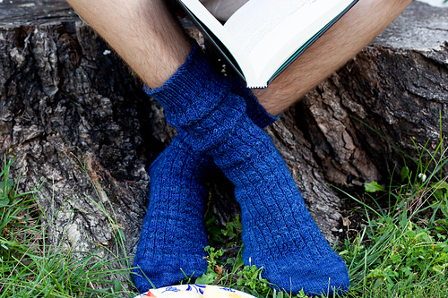Ravelry: Light Shimmer Sock pattern by Anne Hanson
