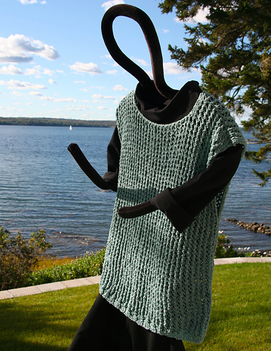 Ravelry: Solstice Lace Top pattern by Knitted Moon Designs