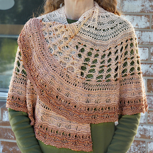 Ravelry: Halli Shawl pattern by Laura Nelkin