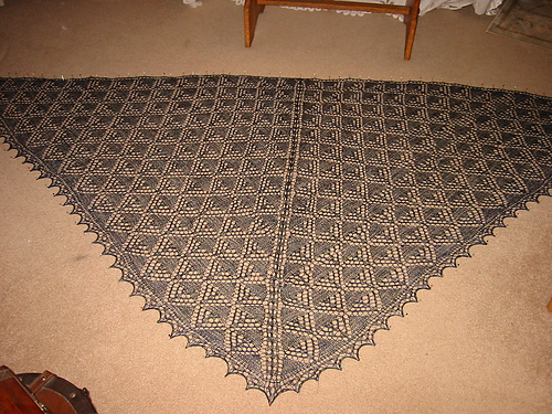 Ravelry: Triangles within Triangles Shawl pattern by Jackie Erickson ...