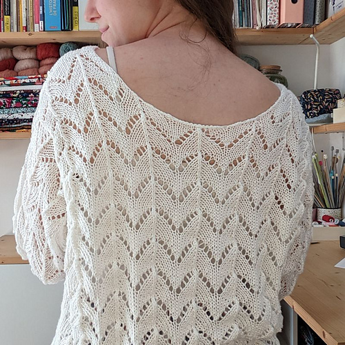 Ravelry: Lightweight Reversible Lace Cardigan - Aude pattern by Lenny ...