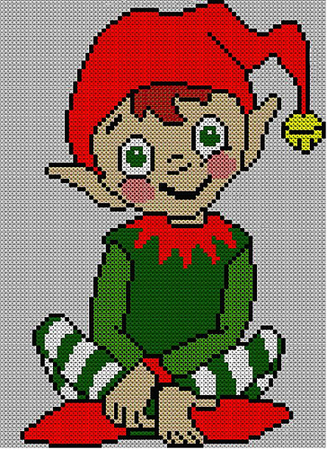 Ravelry: Christmas Elf Jumper pattern by Blonde Moments