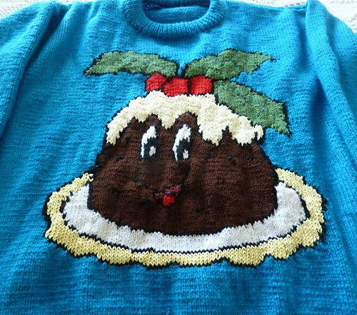 Ravelry: Christmas Pudding Jumper pattern by Blonde Moments