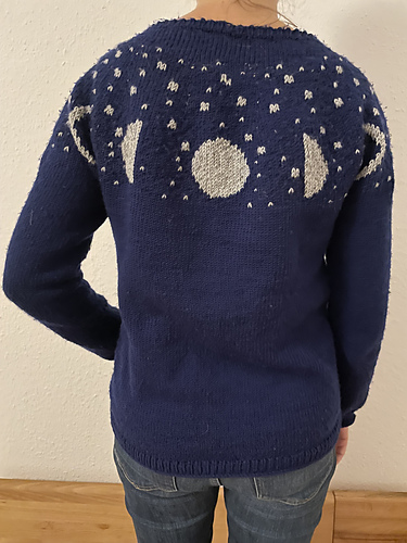 Ravelry: Moon Phases Sweater pattern by Laura Engmann