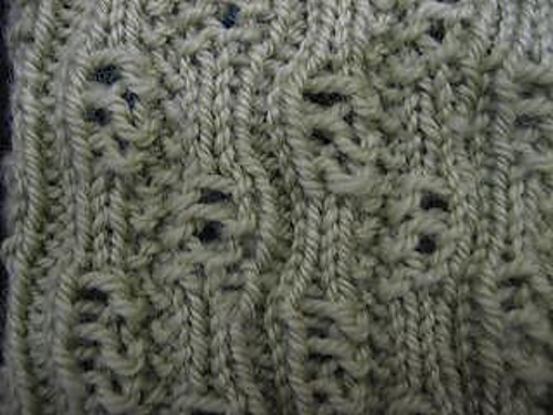 Ravelry: Brooke Lace Rib Socks pattern by Krista Werbil