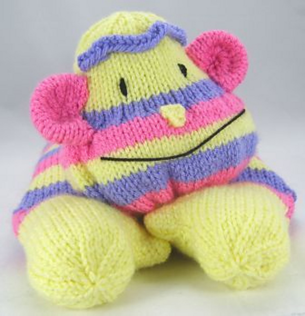 Ravelry: Monkey Pyjama Case pattern by Knitting by Post
