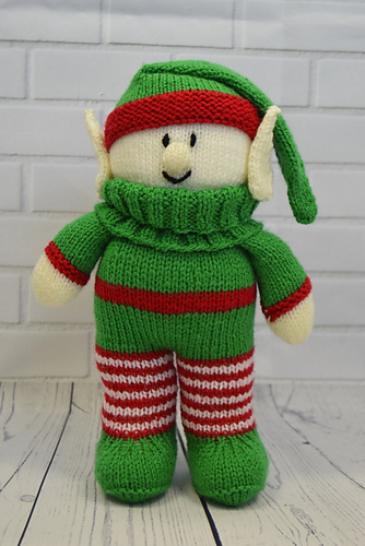 Ravelry: Elf Festive Friends pattern by Knitting by Post