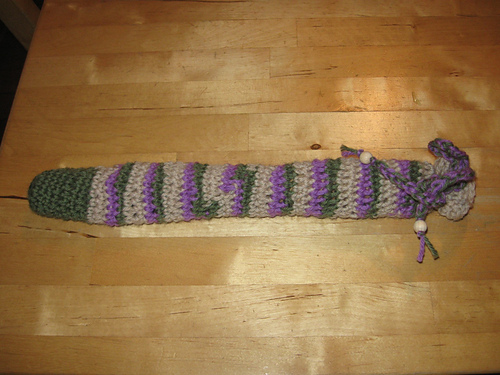 Ravelry: Soprano Recorder Case pattern by Merri Purdy - Purdy Sweet Crochet