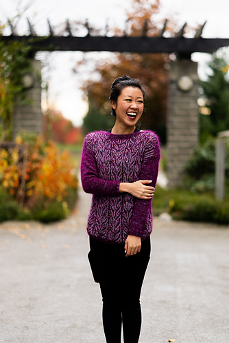 Ravelry: Broadleaf pattern by Wool & Pine