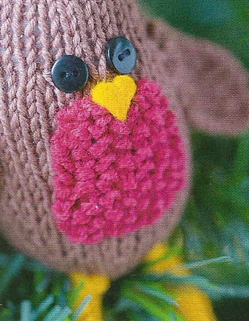Ravelry: Rockin Robin Tree Decoration pattern by Jane Burns
