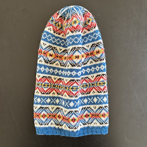 Ravelry: Knitting Jenny 36: Fair Isle Fisherman's Kep Hat pattern by Jennifer Daley