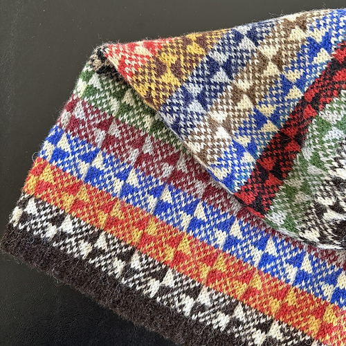 Ravelry: Knitting Jenny 37: Fair Isle Fisherman's Kep Hat pattern by Jennifer Daley