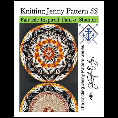 Ravelry: Knitting Jenny 52: Fair Isle Tam o’ Shanter pattern by ...