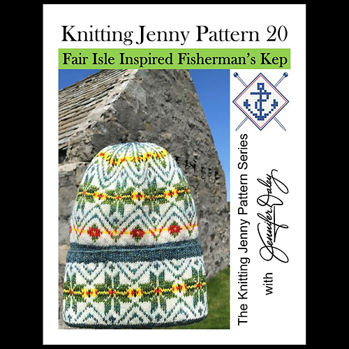 Ravelry: Knitting Jenny 20: Fair Isle Fisherman's Kep Hat pattern by ...