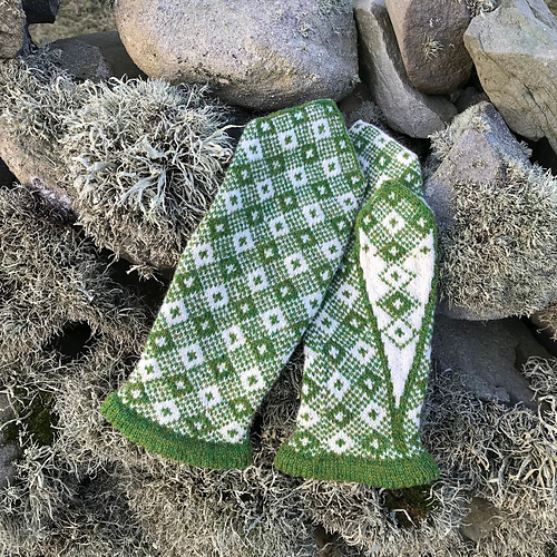 Ravelry: Knitting Jenny 4 and 5: Fair Isle Mittens pattern by Jennifer ...