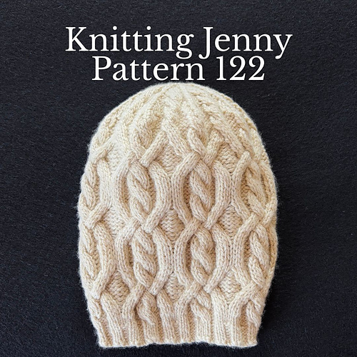 Ravelry: Knitting Jenny 122: Irish Aran Cabled Hat pattern by Jennifer ...