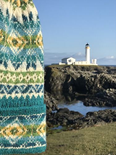 Ravelry: Knitting Jenny 18: Fair Isle Fisherman's Kep Hat pattern by Jennifer Daley
