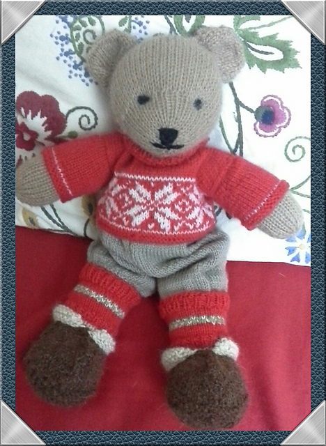 Ravelry: littlewrenandrose's Bo bear