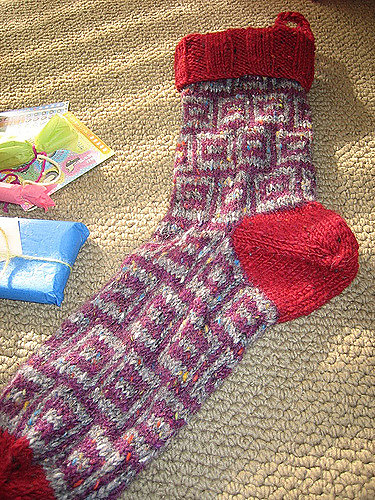 Ravelry: Family of Funky Stockings pattern by Sandy Cushman